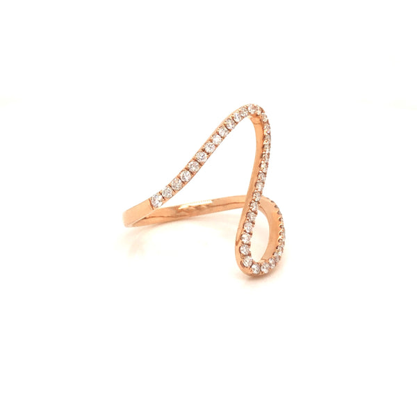 Diamond Zigzag Ring – Amor Fine Jewelry
